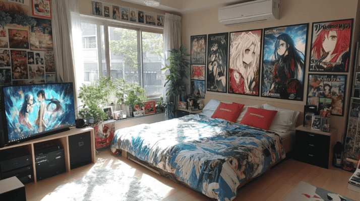 Anime-Inspired Bedroom Ideas - You Comfort
